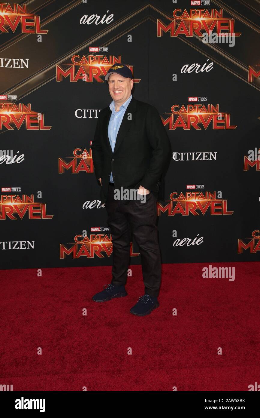Hollywood, CA, USA. Kevin Feige at Marvel Studios "Captain Marvel ...