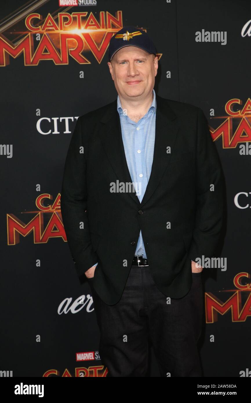 Hollywood, CA, USA. Kevin Feige at Marvel Studios "Captain Marvel ...