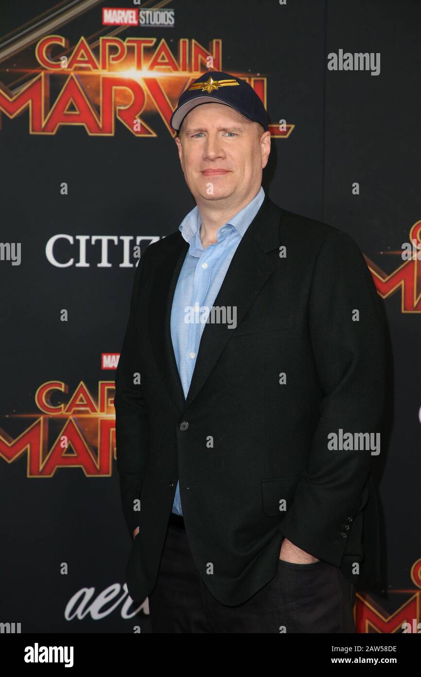 Hollywood, CA, USA. Kevin Feige at Marvel Studios "Captain Marvel ...