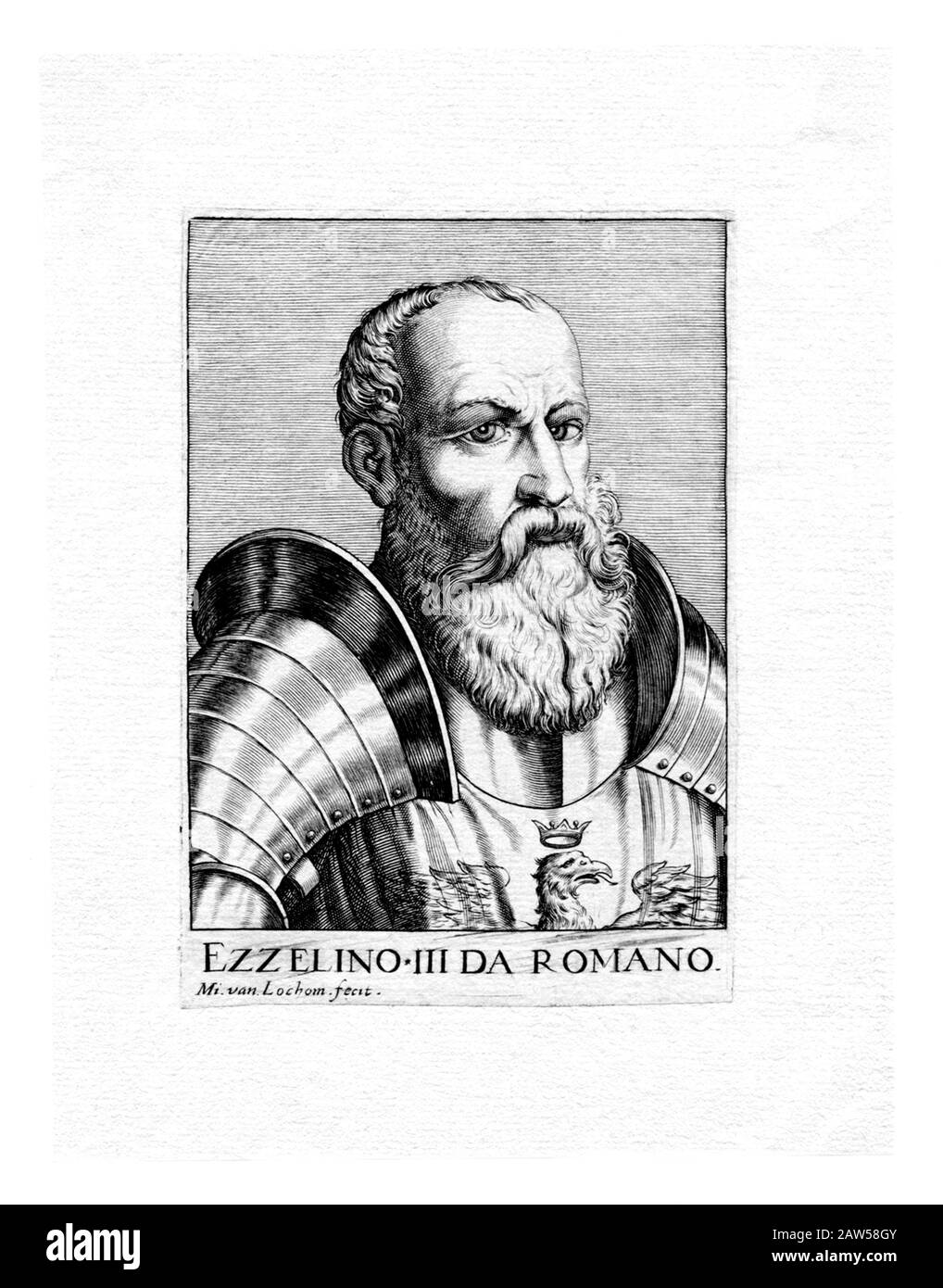 The italian Condottiero EZZELINO III DA ROMANO ( Ezelino aka Ecelino da ...