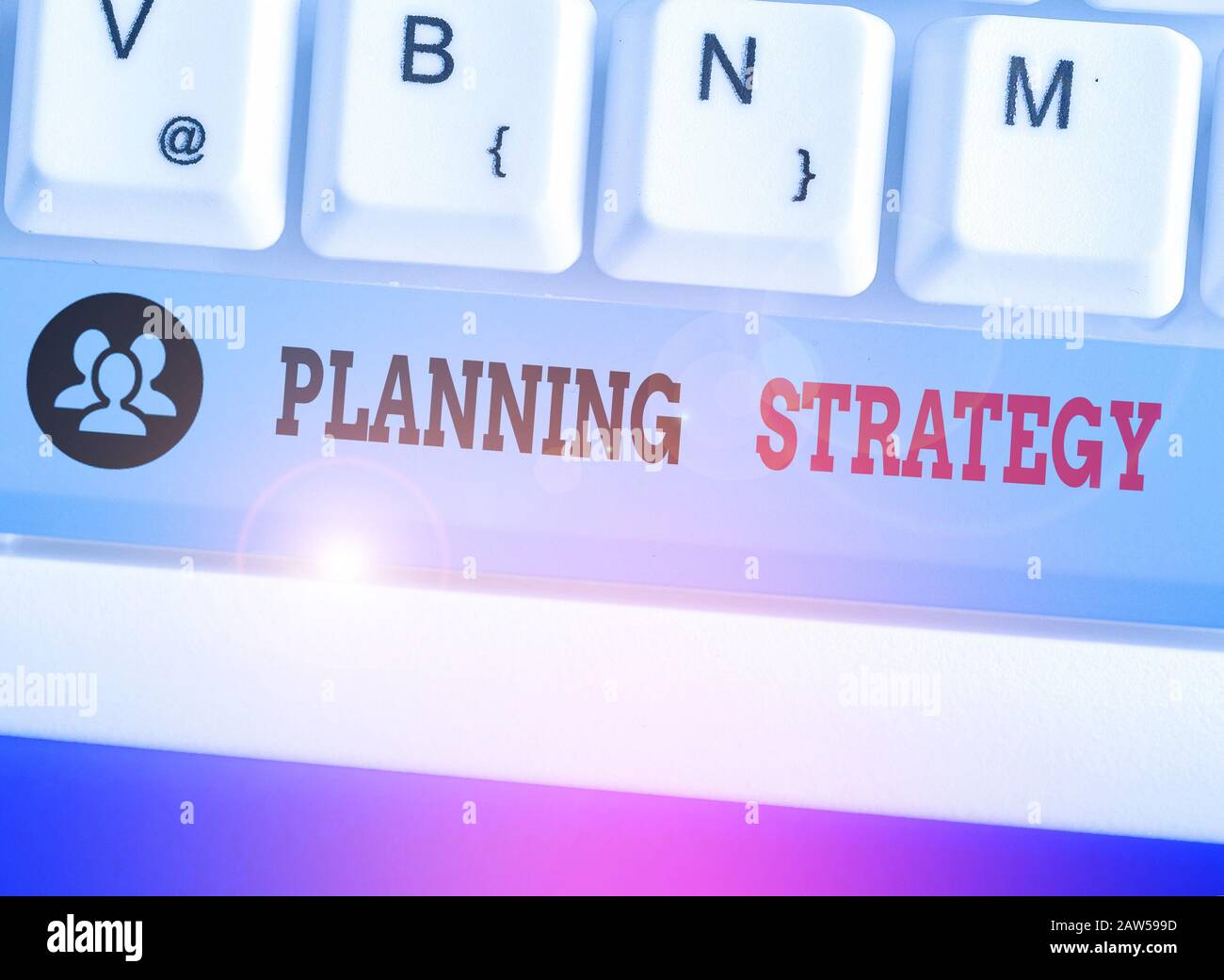 Text sign showing Planning Strategy. Business photo showcasing ...