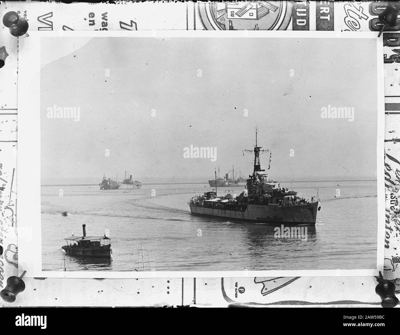 Dutch warship Annotation: Repro Negative Date: {1940-1945} Keywords ...