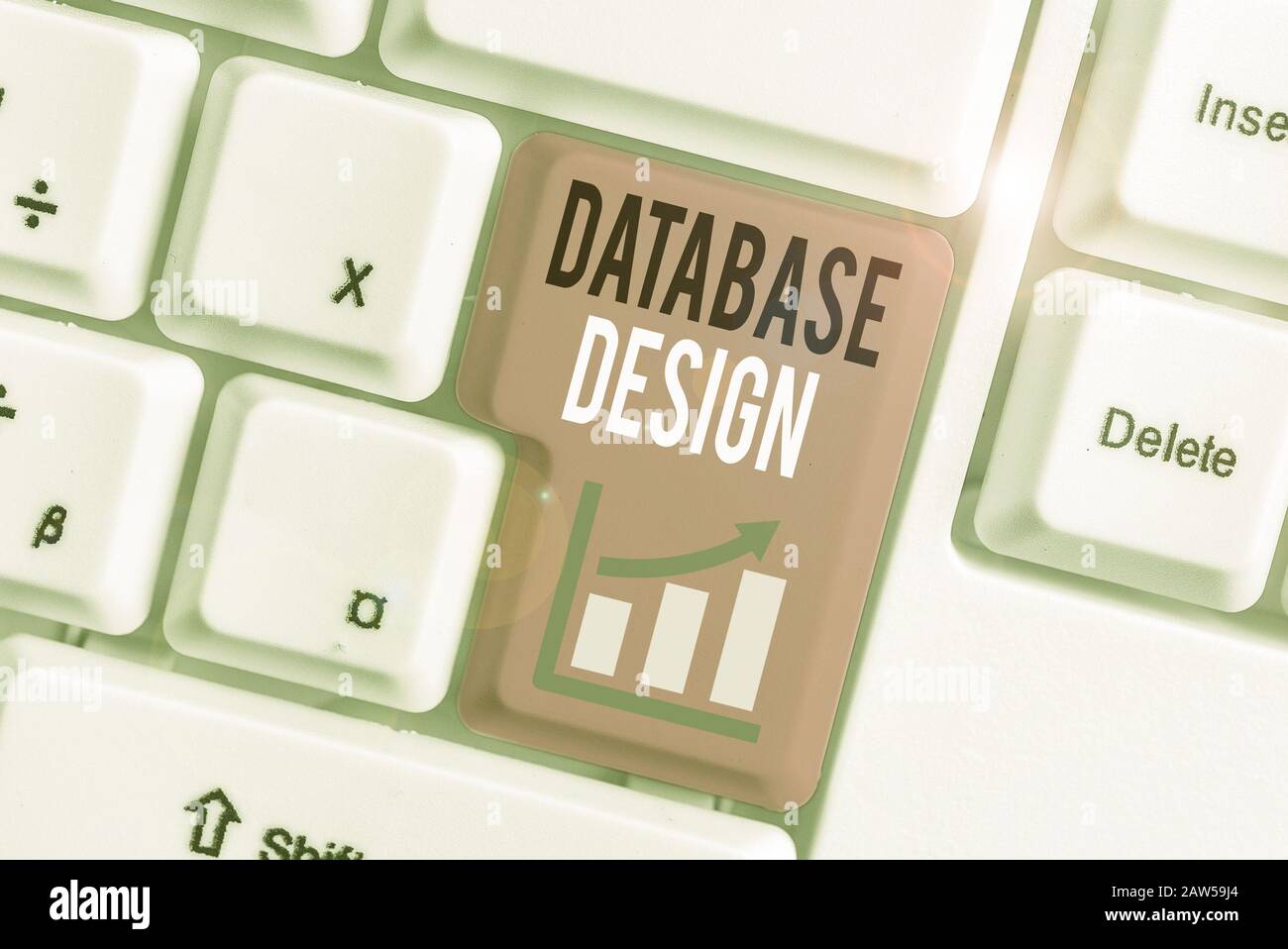 Word writing text Database Design. Business photo showcasing ...