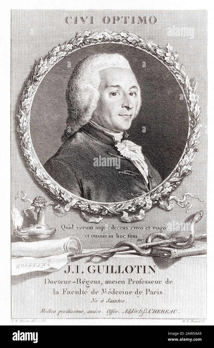Joseph Ignace Guillotin High Resolution Stock Photography and Images ...