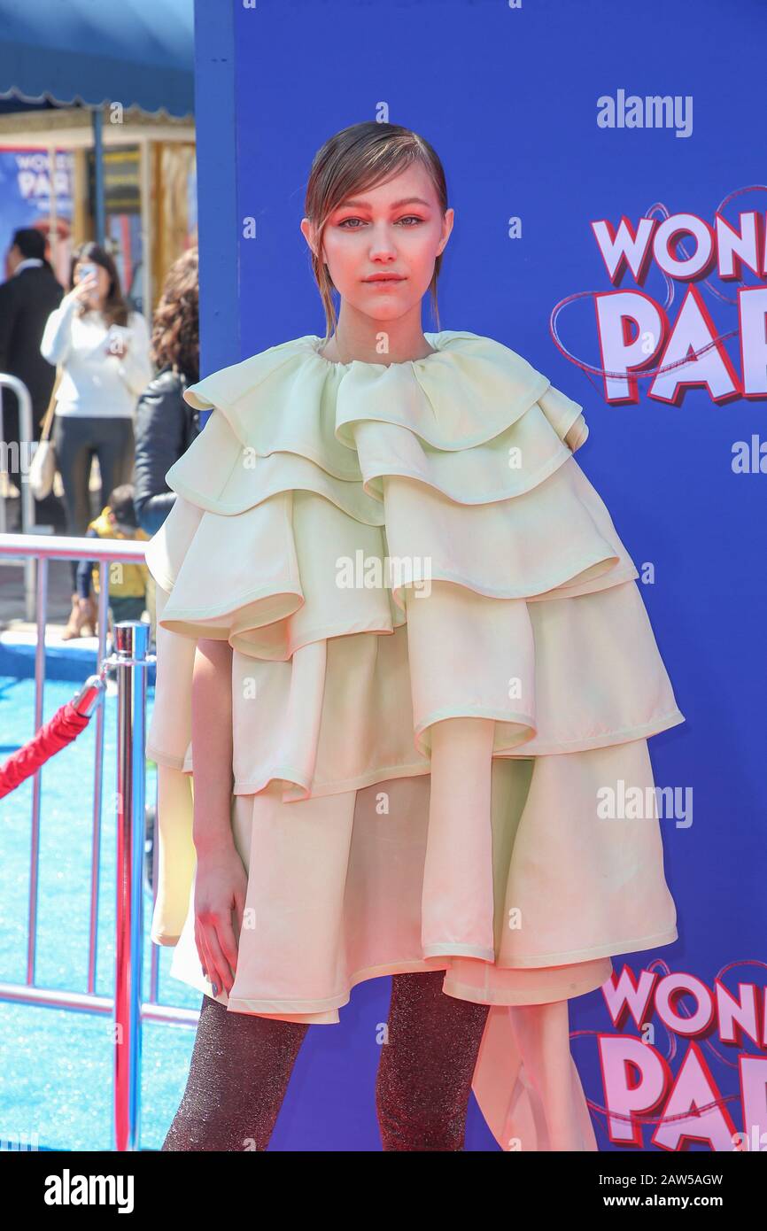 Westwood, CA, USA. Grace VanderWaal at "Wonder Park" Los Angeles ...
