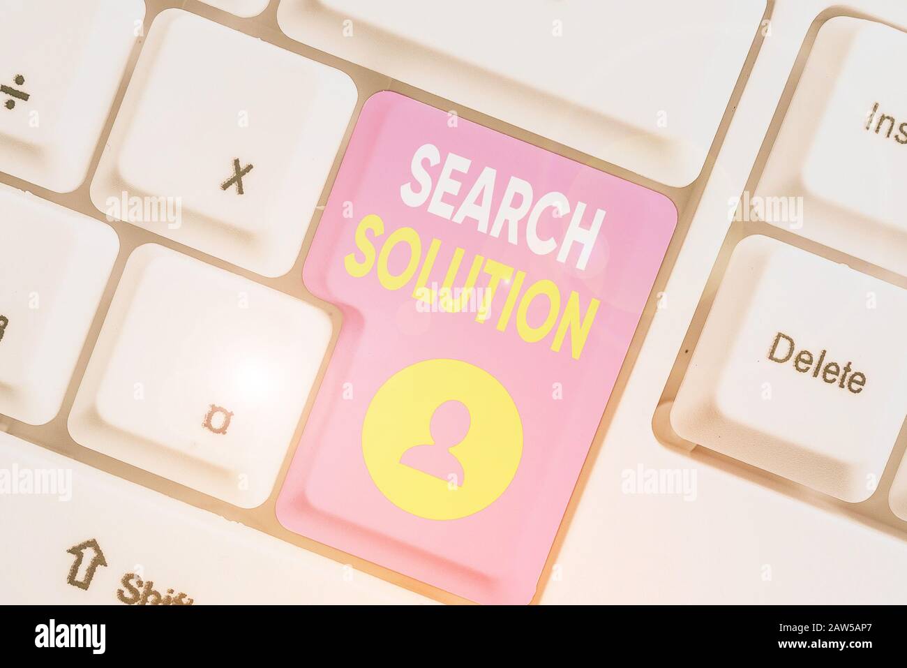 Word writing text Search Solution. Business photo showcasing an action ...