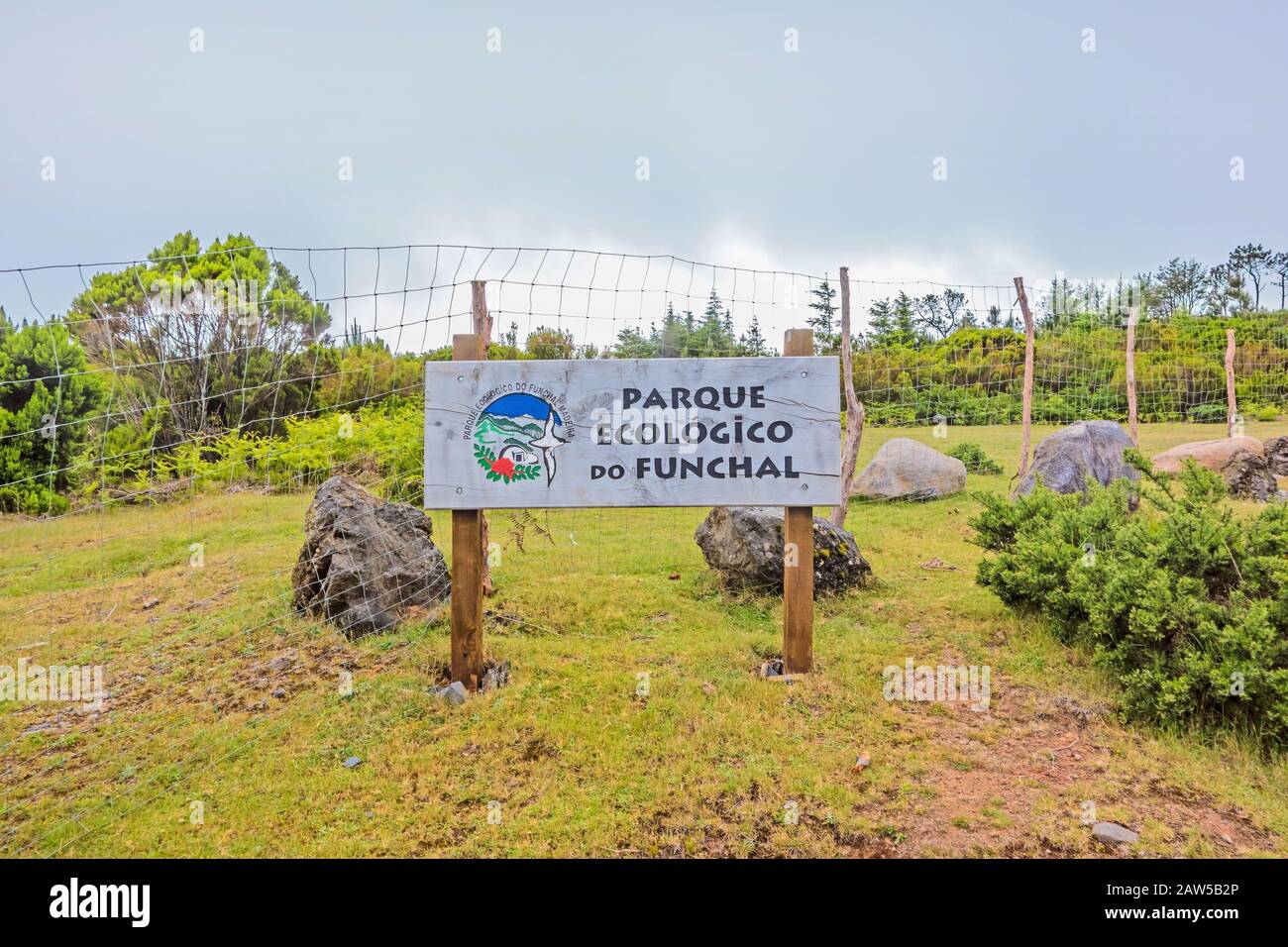 Funchal, Madeira, Portugal - June 6, 2013: National preserve Parque ...