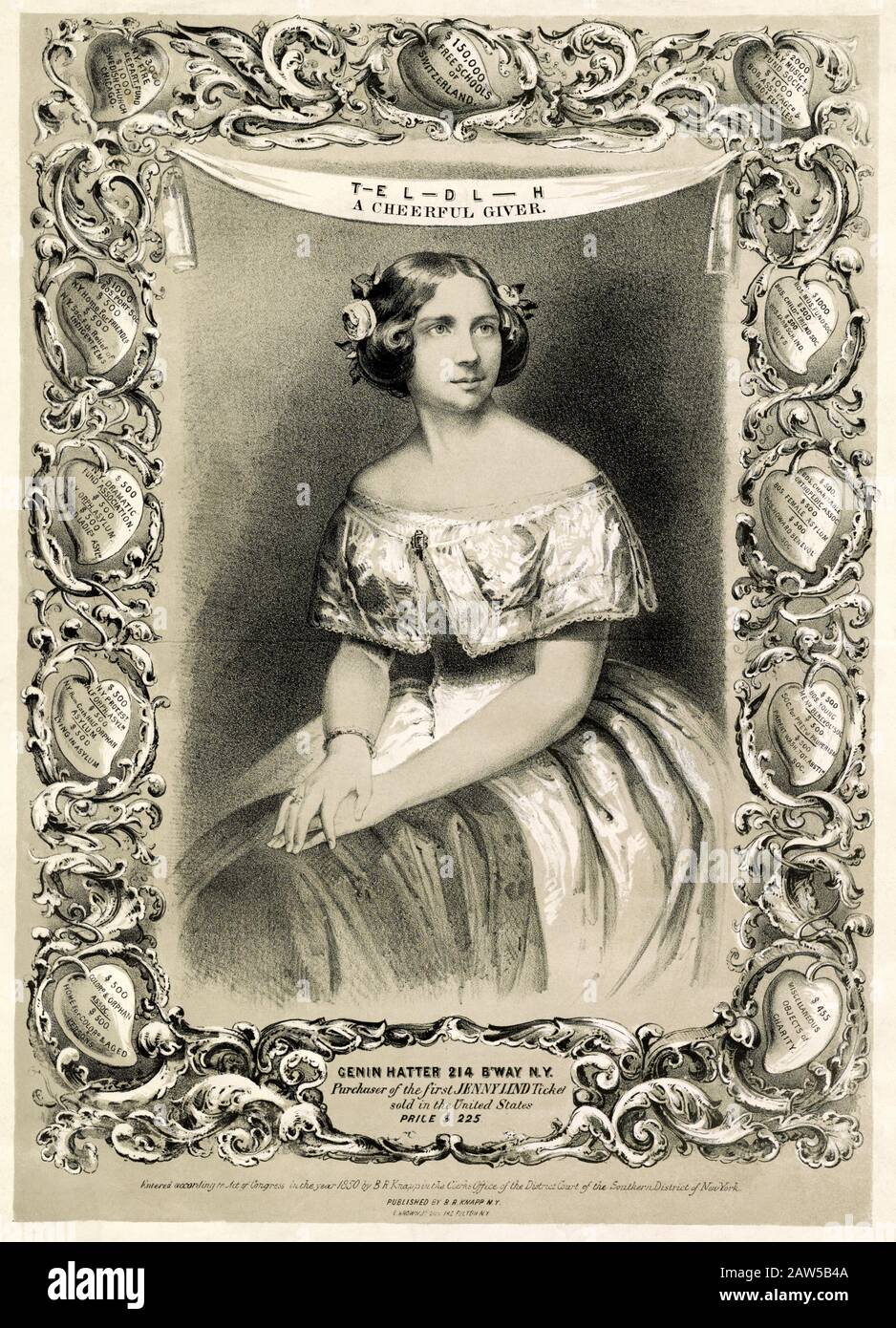 Jenny lind 1820 1887 swedish nightingale hi-res stock photography and ...