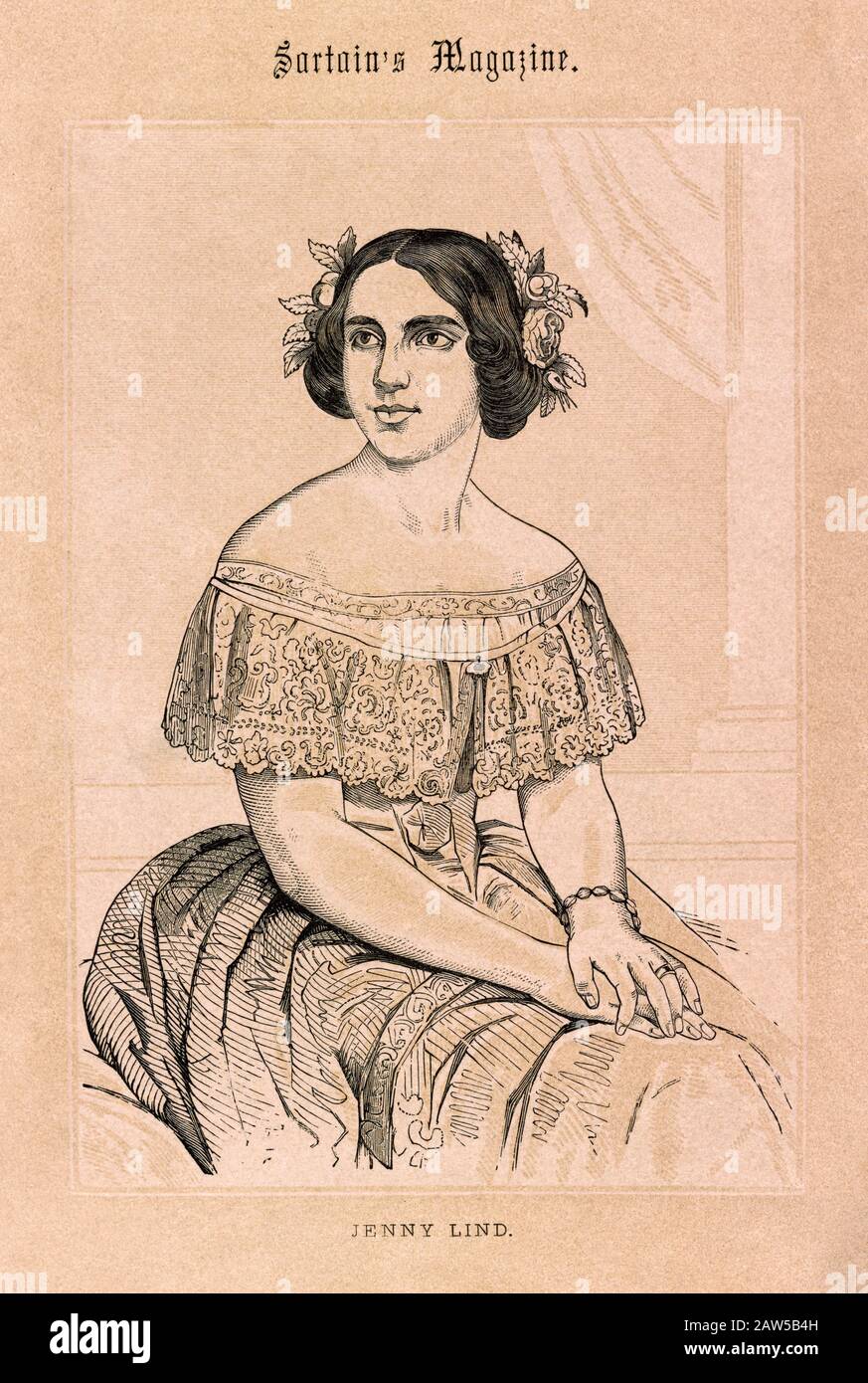 Jenny Lind Soprano Singer High Resolution Stock Photography and Images ...