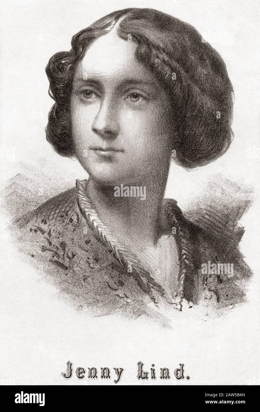 Jenny Lind Soprano Singer High Resolution Stock Photography and Images ...