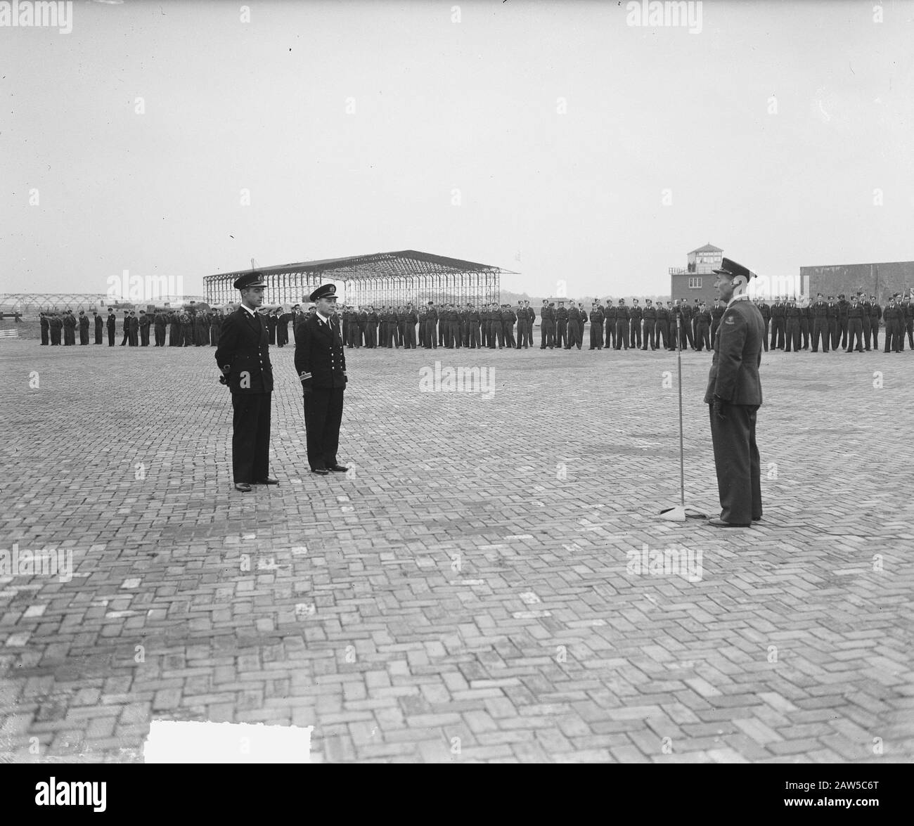 Navy change command ceremony Black and White Stock Photos & Images - Alamy