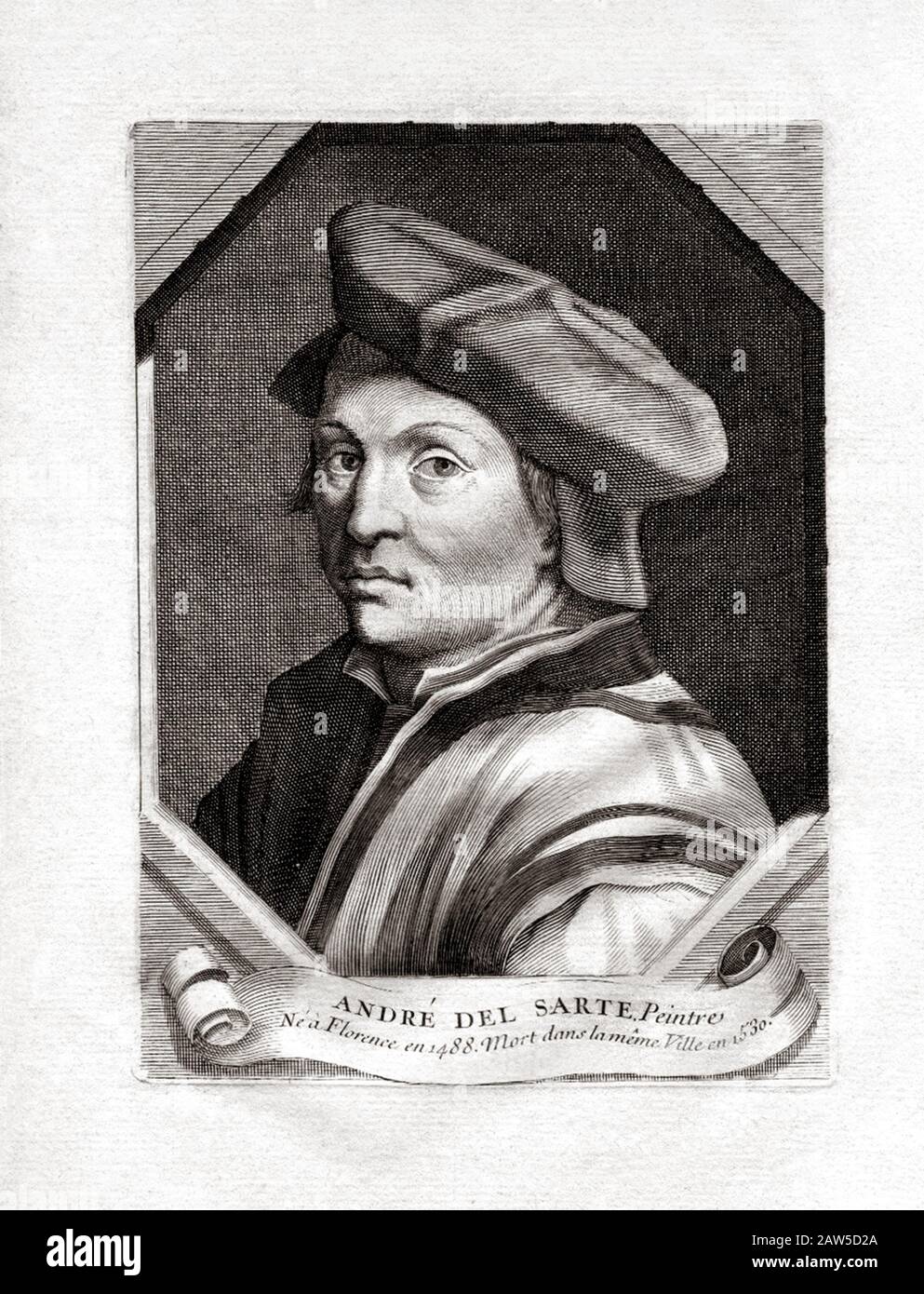 The italian florentin Renaissance painter Andreas Sarlous aka ANDREA ...