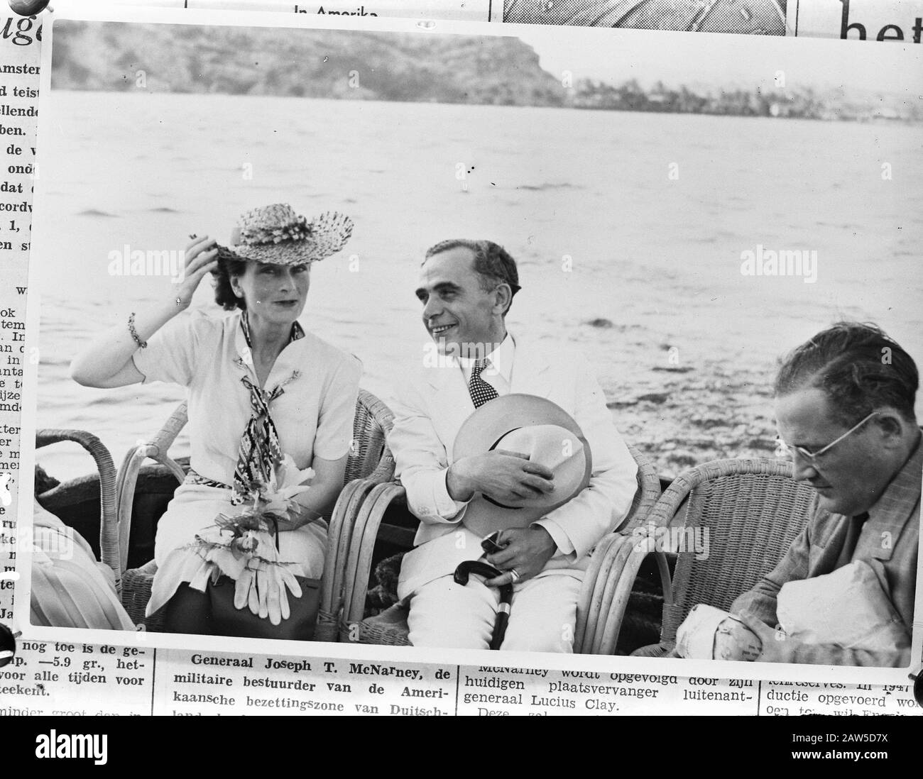 Princess Alice during cruise Date: March 16, 1947 Keywords: boat Person ...
