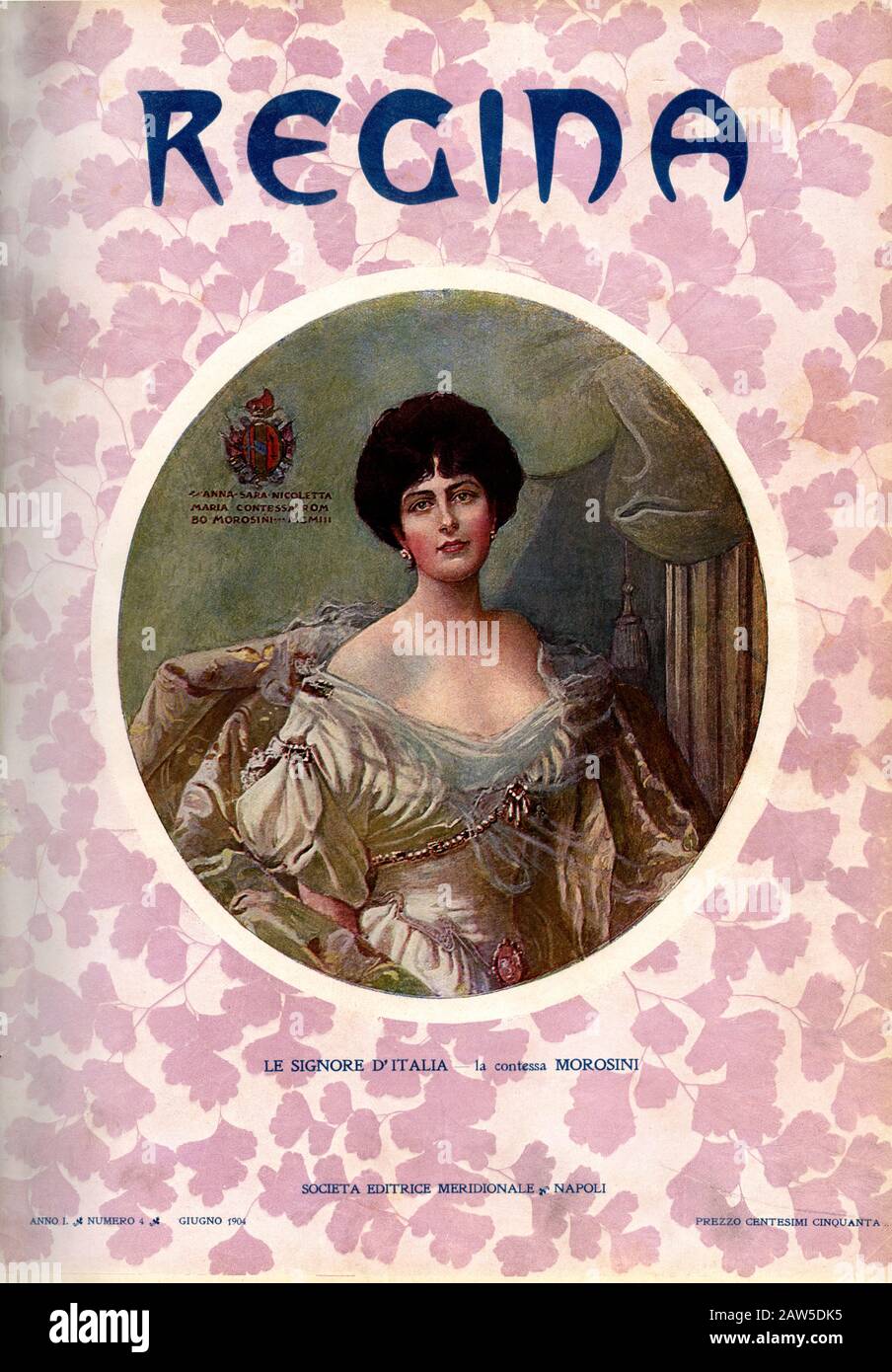 1904, VENICE , ITALY : The italian Countess ANNINA MOROSINI ( 1864 ...