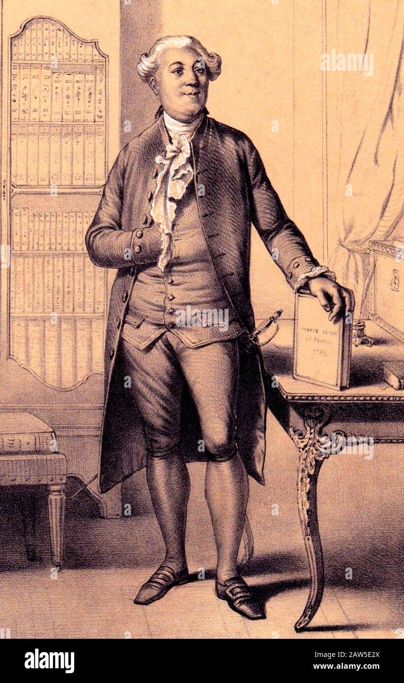 1781, FRANCE : The french politician JACQUES NECKER ( 1732 – 1804 ...