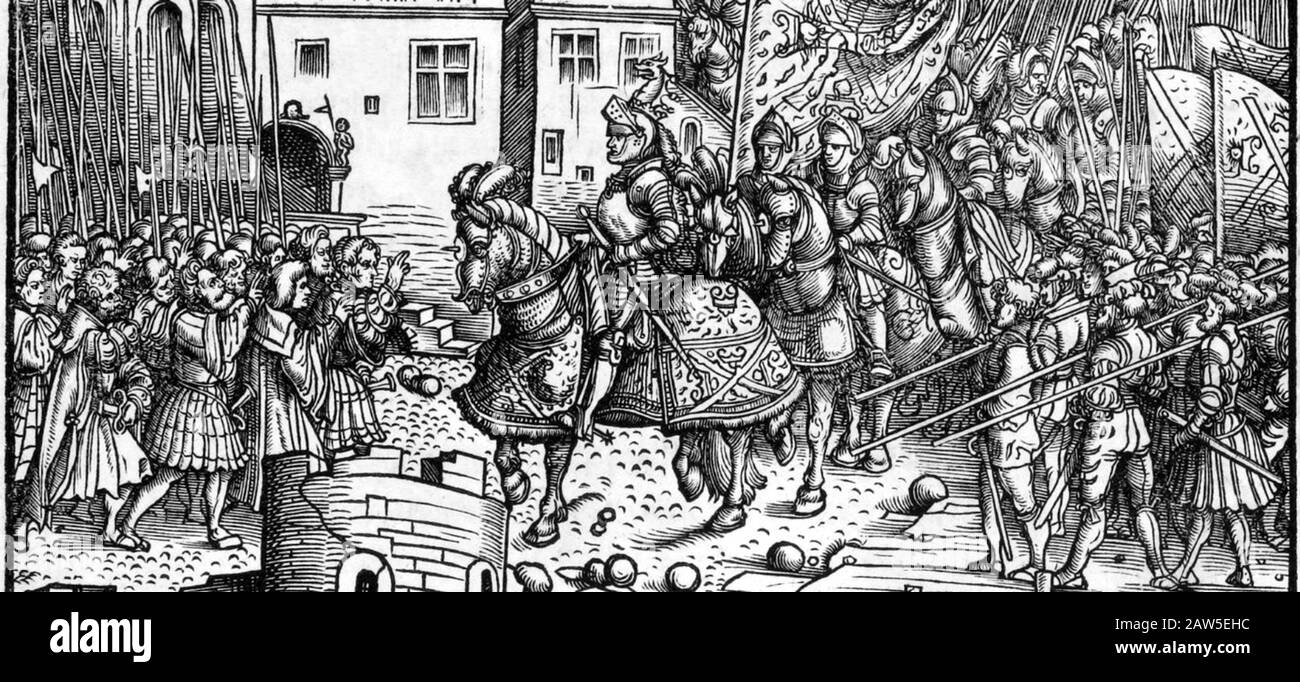 1500 ca , AUSTRIA : Holy Roman Emperor Maximilian I of Austria ( 1459 ...