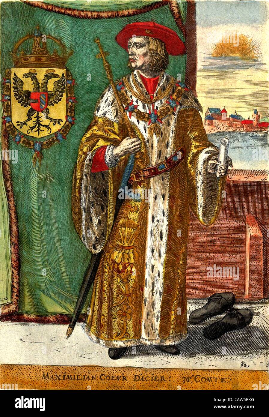 1500 ca , AUSTRIA : Holy Roman Emperor Maximilian I of Austria ( 1459 ...