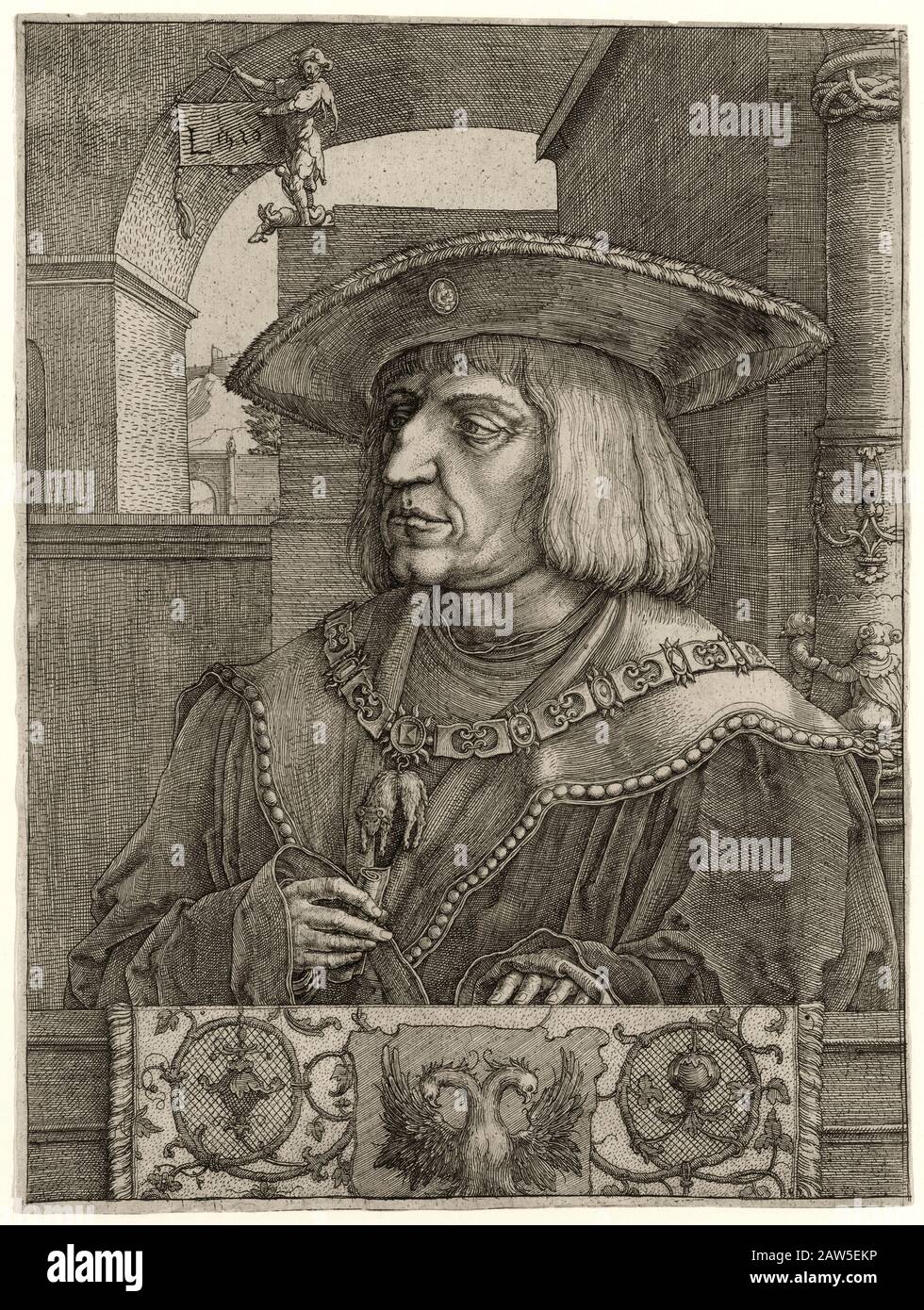 1520 , AUSTRIA : Holy Roman Emperor Maximilian I of Austria ( 1459 ...