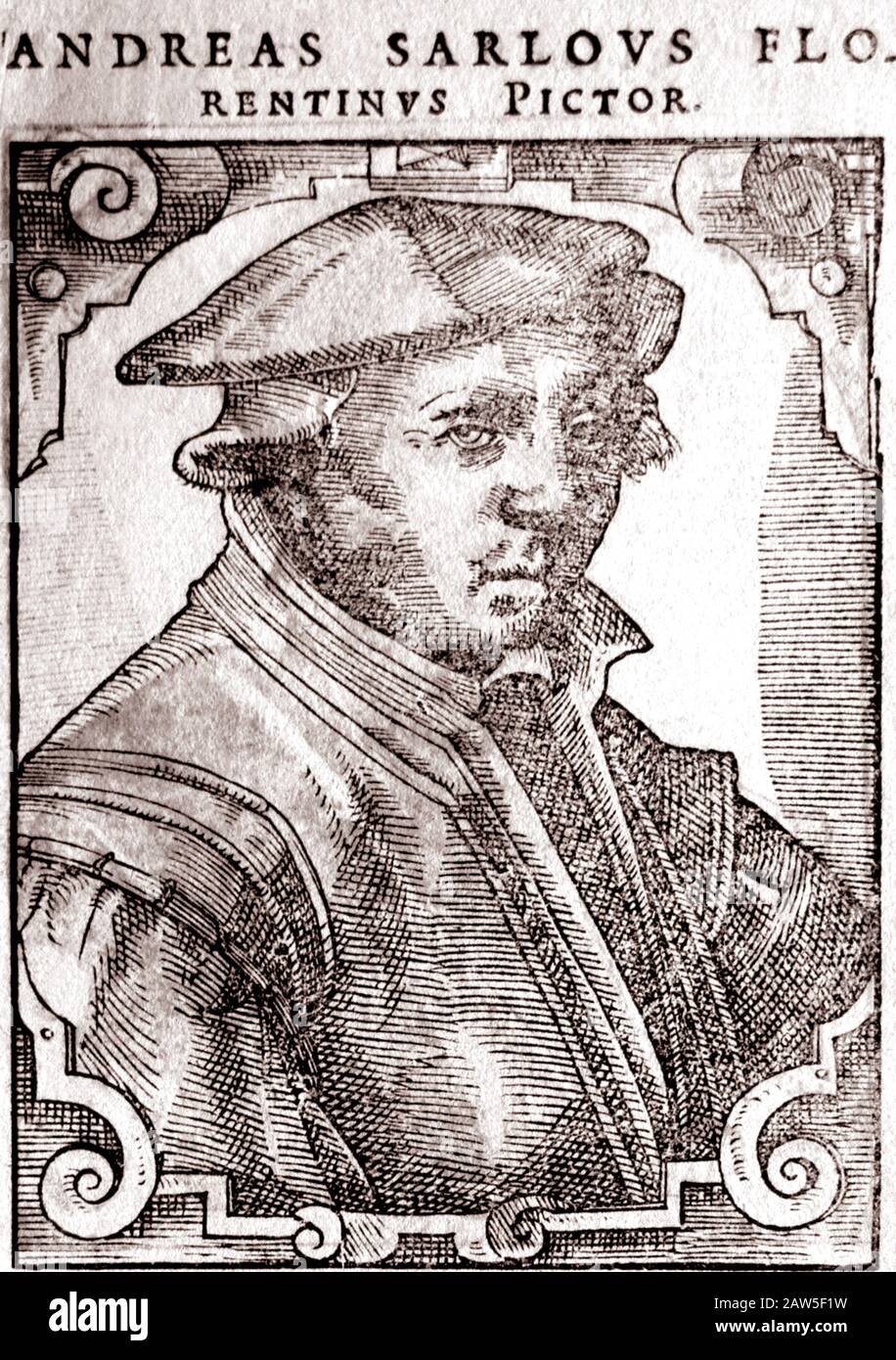 The italian florentin Renaissance painter Andreas Sarlous aka ANDREA ...
