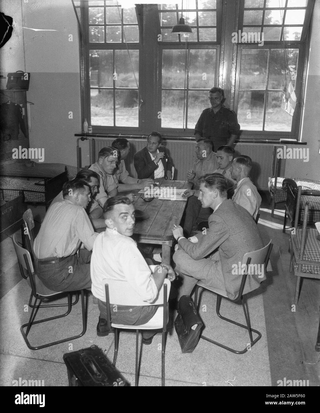KNIL soldiers in Roermond for training and transition to Royal Army ...