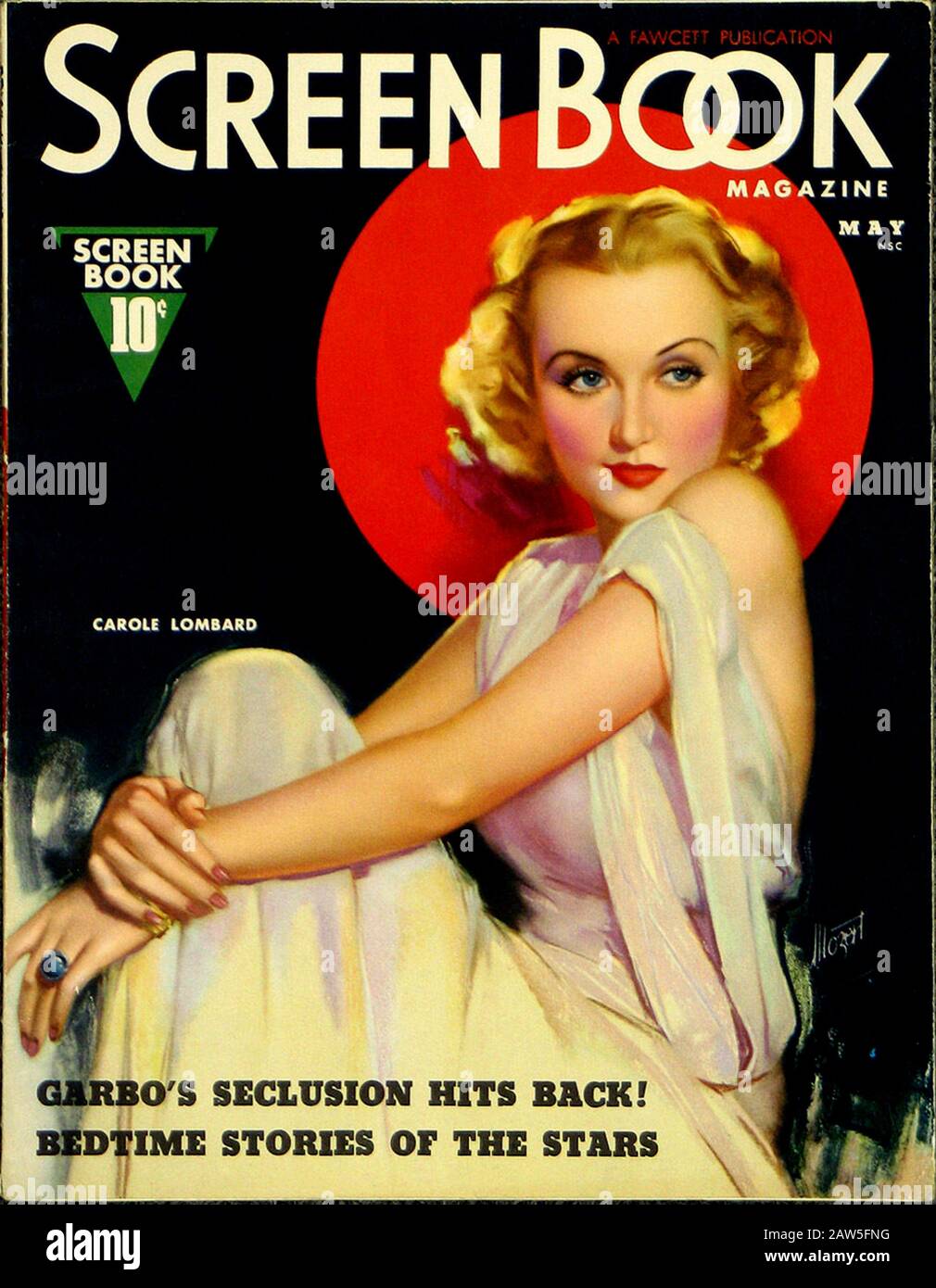 1937 , USA : The movie star CAROLE LOMBARD ( 1908 – 1942 ) wife of ...