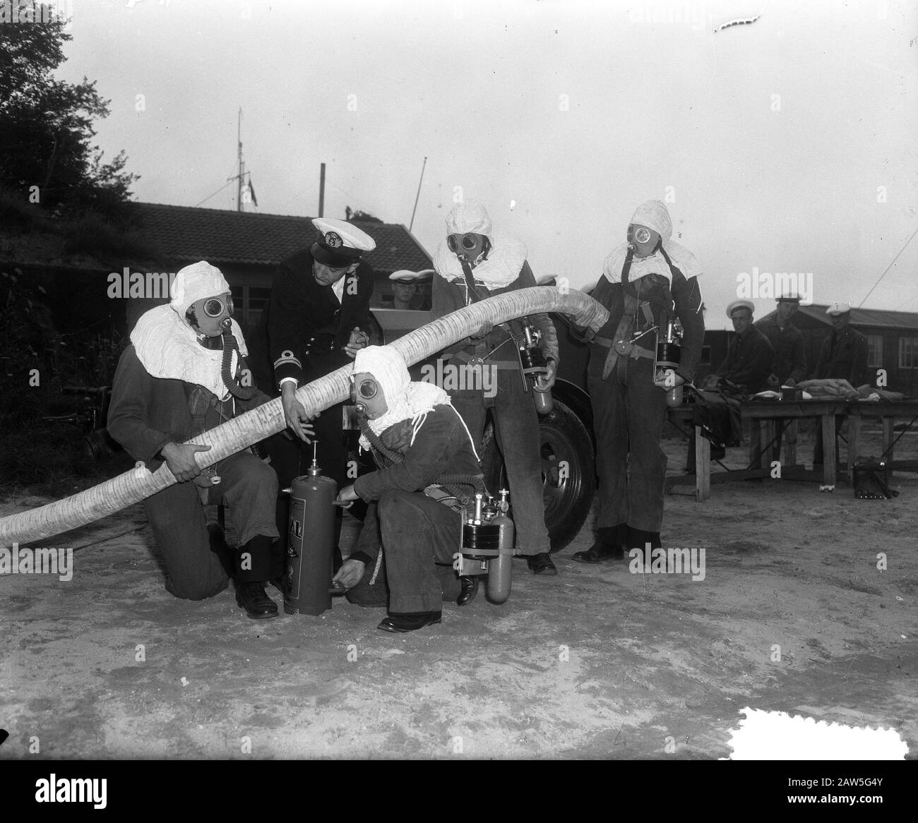 Civil military operations personnel Black and White Stock Photos ...