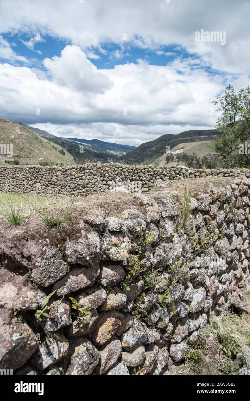 Ancient walls made of local stone are part of the extensive Chobshi ...