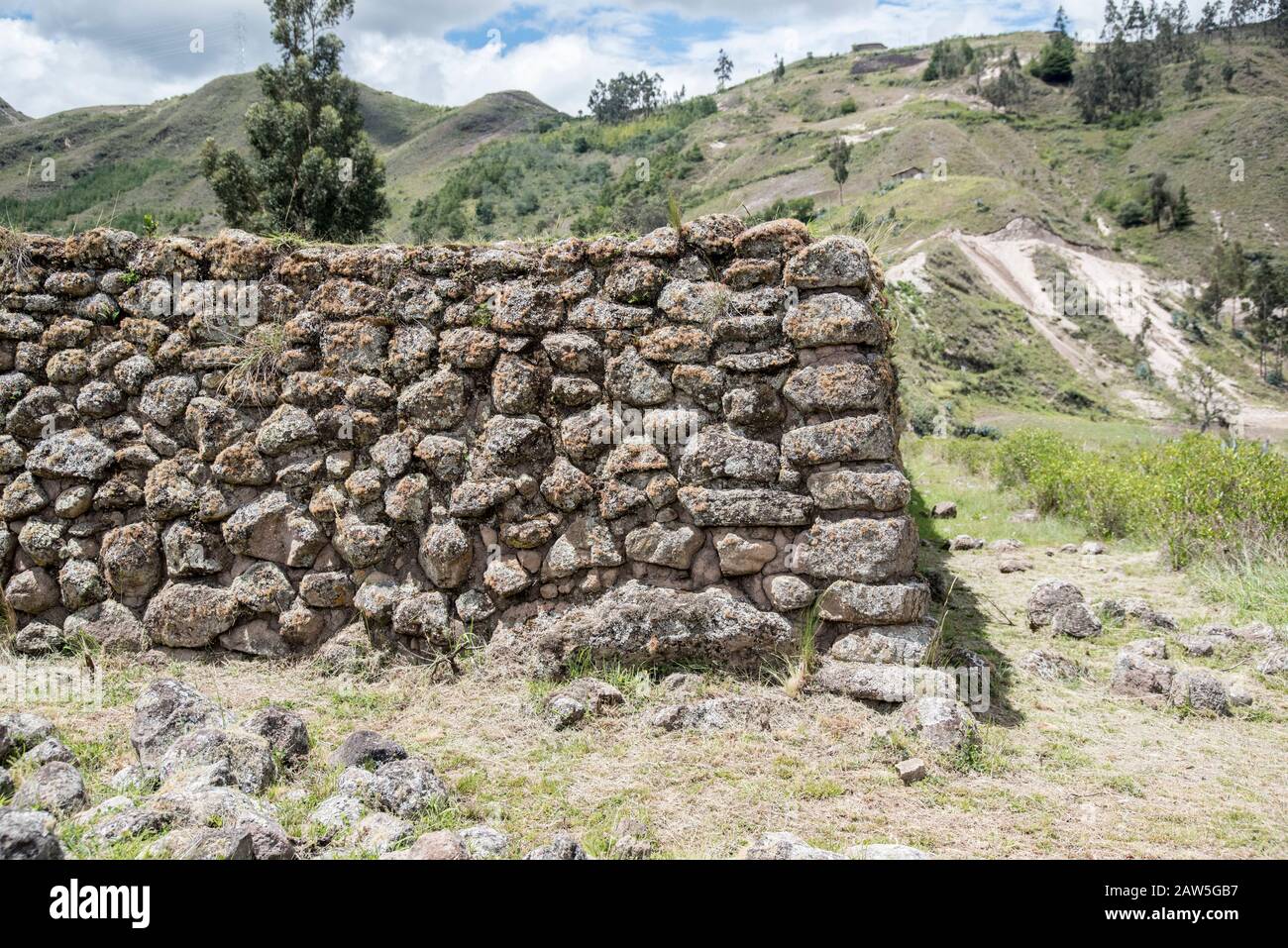 Ancient walls made of local stone are part of the extensive Chobshi ...