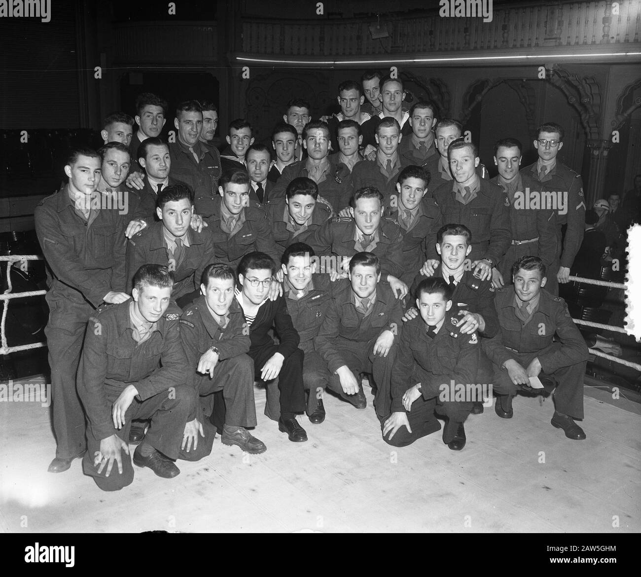 Military Boxing Championships in The Hague Date: April 10, 1952 ...