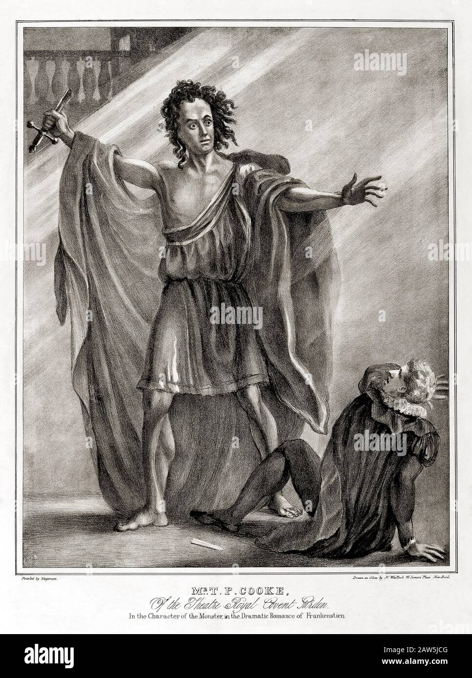 Frankenstein By Mary Shelley Drawings Bernie Wrightson (1948 ~ 2017)