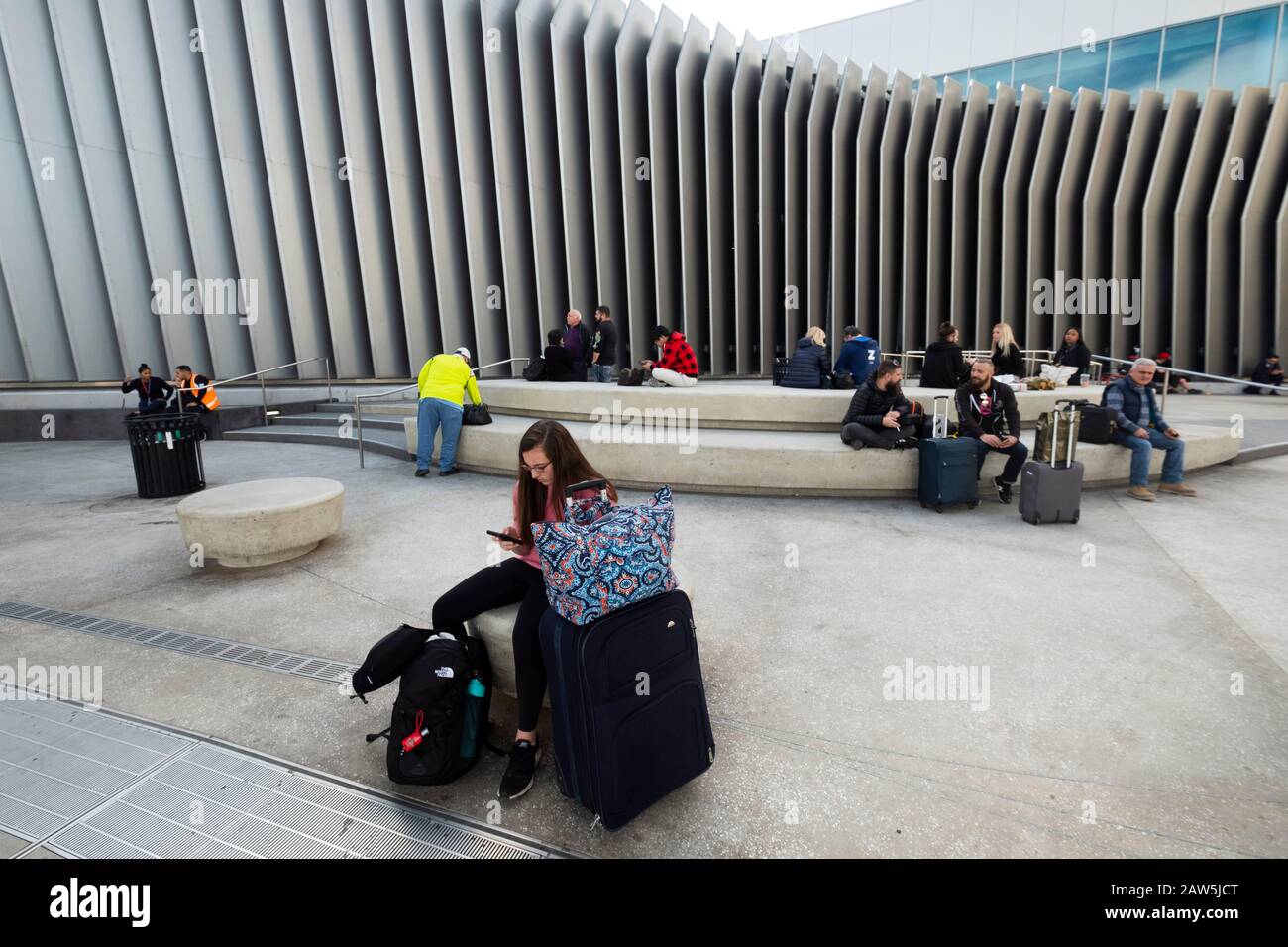 Smoking section. Los Angeles International Airport - LAX - Los Angeles ...