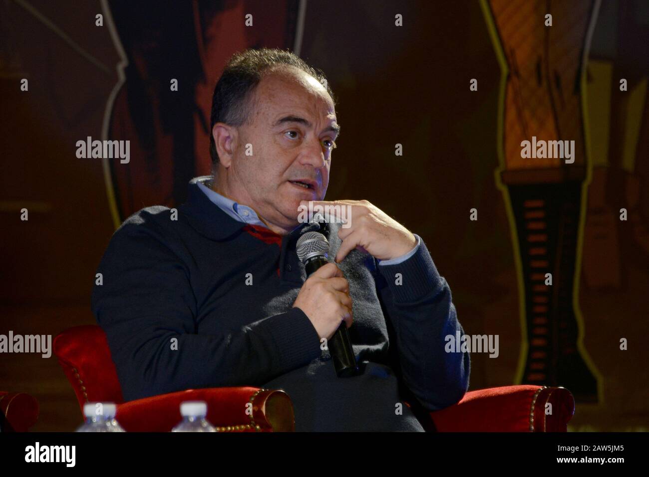 Cosenza, Italy. 10th Dec, 2018. Infoto the magistrate and prosecutor of ...