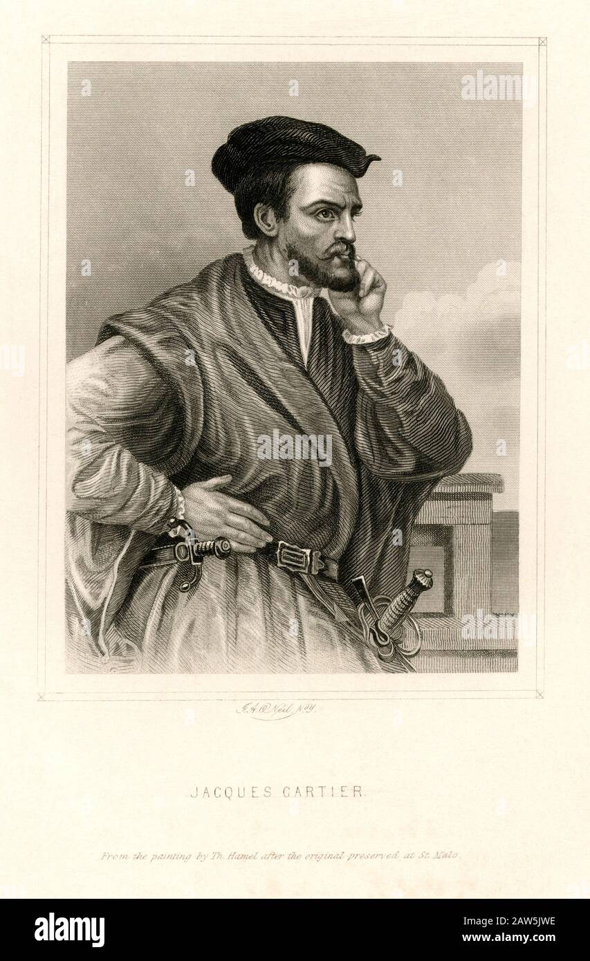 Jacques cartier explorer french hi-res stock photography and images - Alamy
