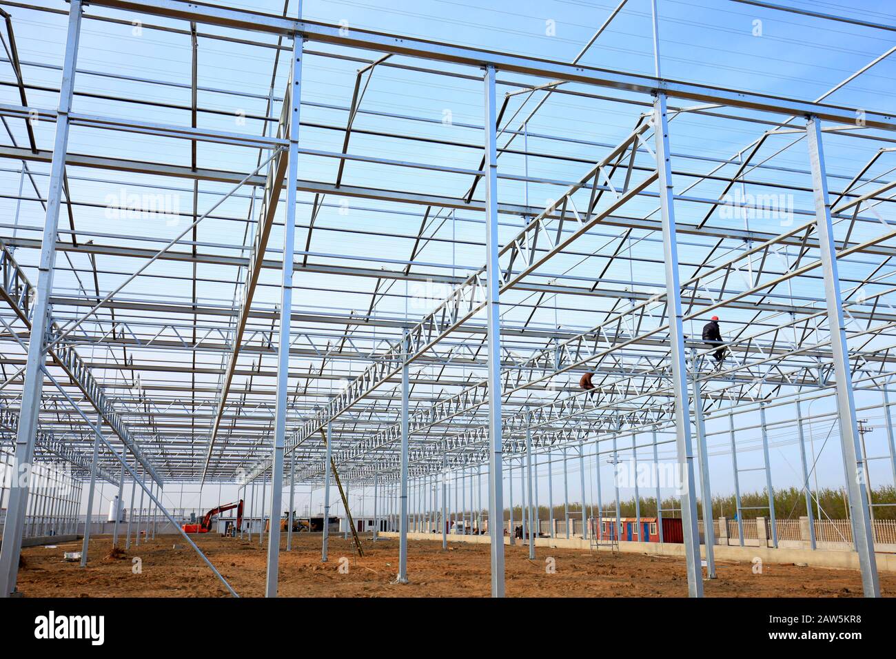 The steel structure Stock Photo - Alamy