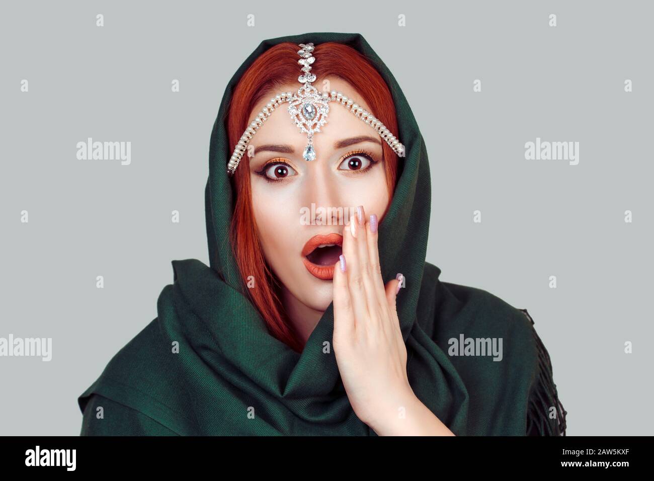 Ginger muslim girl hi-res stock photography and images - Alamy