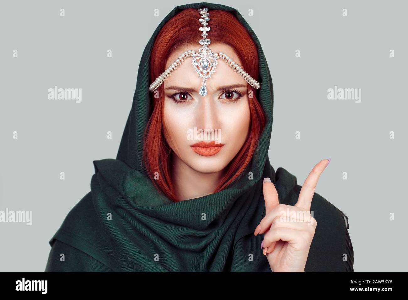 Ginger muslim girl hi-res stock photography and images - Alamy