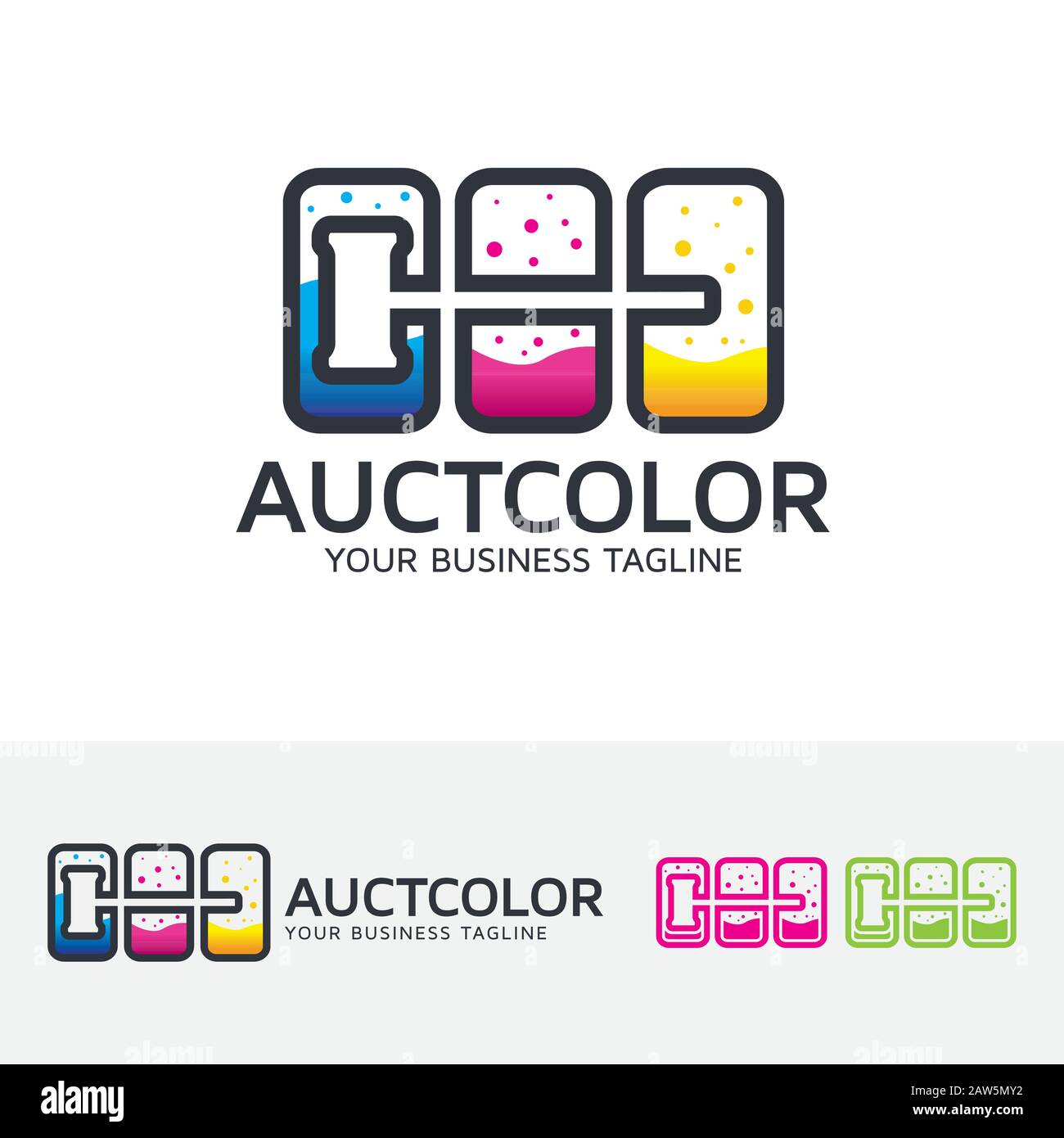 Creative auction logo design. Online auction technology logo template ...
