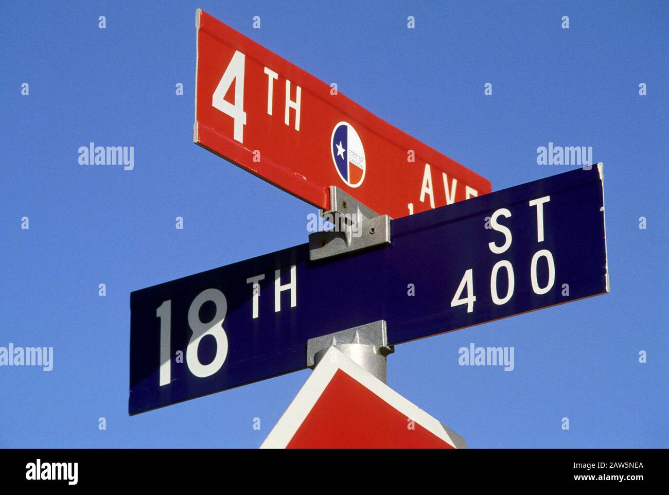 Canyon, Texas: Street signs. ©Bob Daemmrich Stock Photo - Alamy