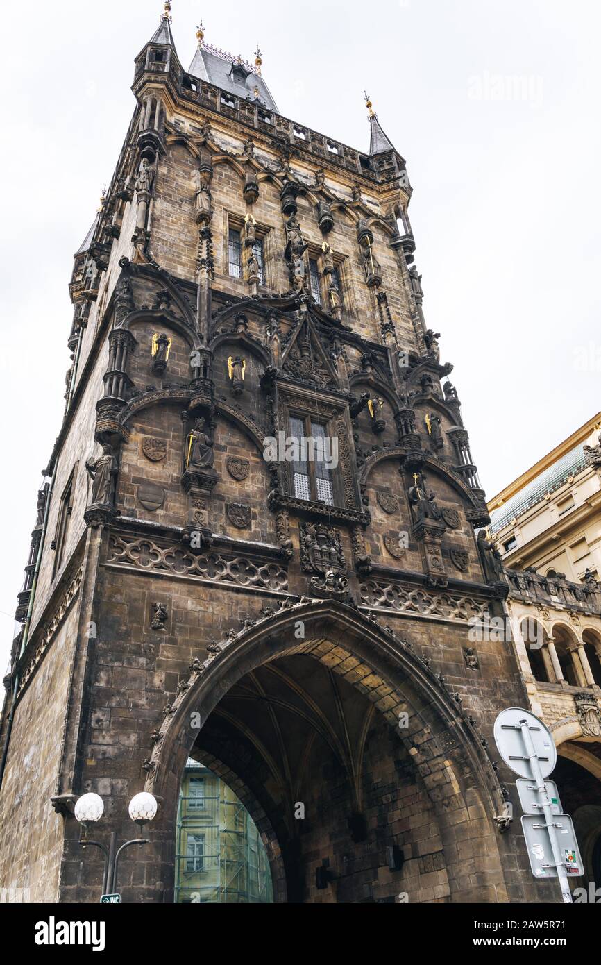 Center of Prague, Czech Republic Stock Photo - Alamy