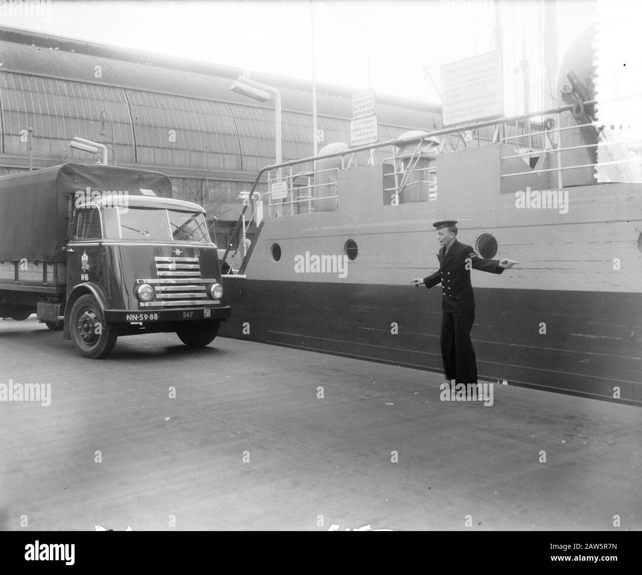 Deckhands Black and White Stock Photos & Images - Alamy