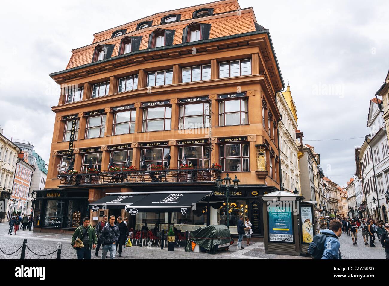 Center of Prague, Czech Republic Stock Photo - Alamy