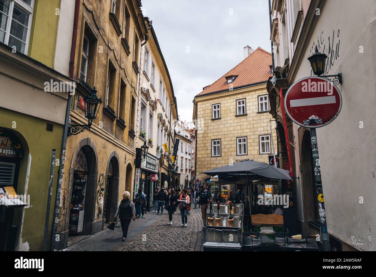 Center of Prague, Czech Republic Stock Photo - Alamy
