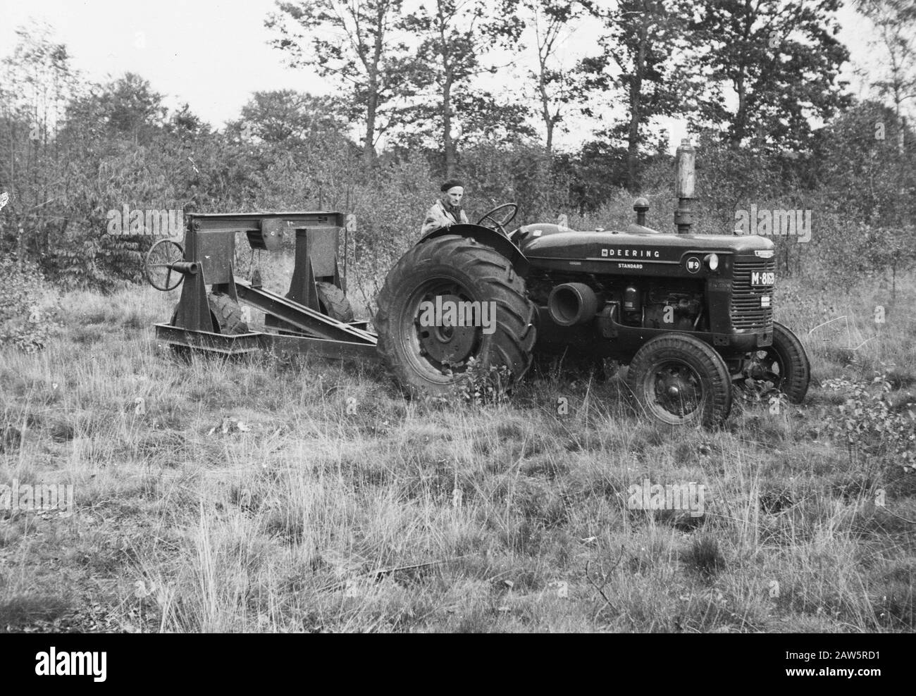 Stump puller hi-res stock photography and images - Alamy