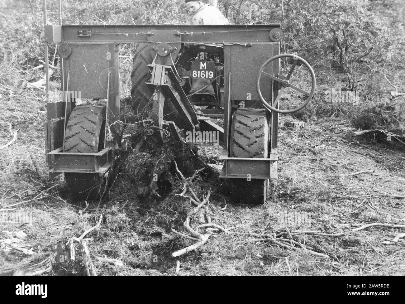 Stump puller hi-res stock photography and images - Alamy