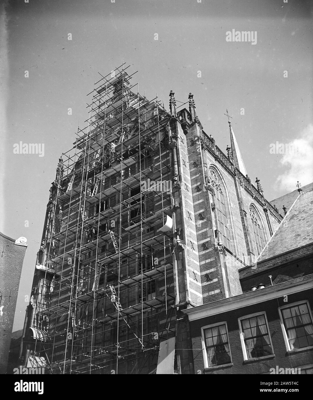 New church under construction Date: June 23, 1948 Location: Amsterdam ...