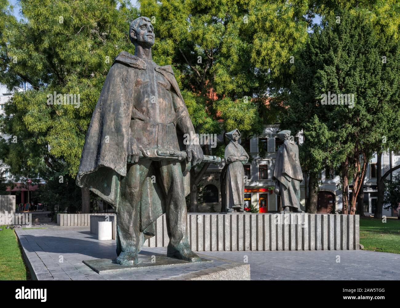 Uprising monument bratislava hi-res stock photography and images - Alamy