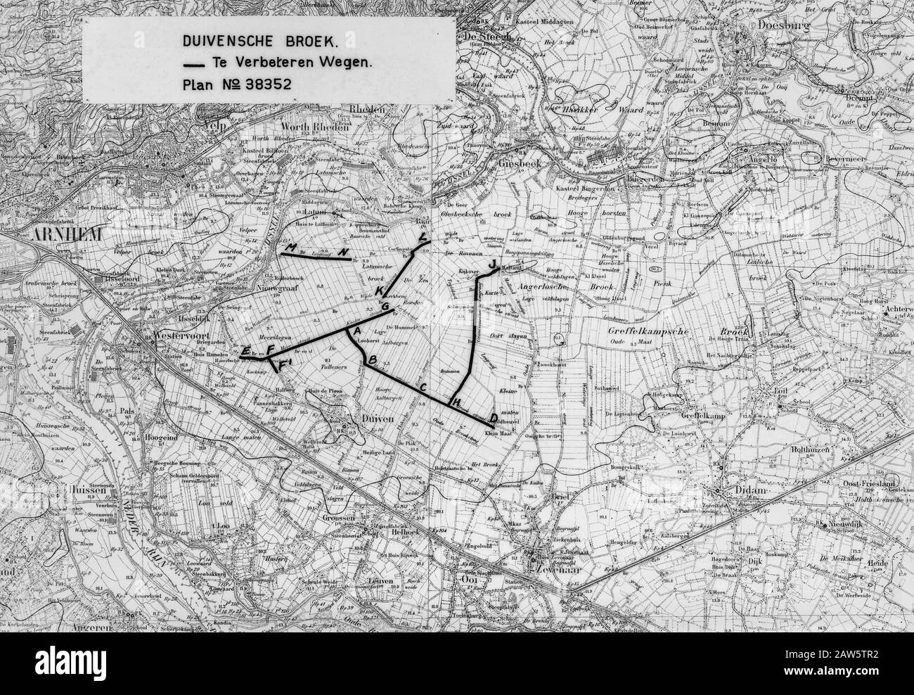 maps, road improvements, Duiven Pants Date: undated Location: Duiven ...