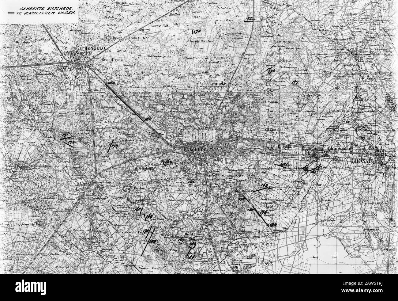 maps, road improvements Date: undated Location: Enschede Keywords: maps ...