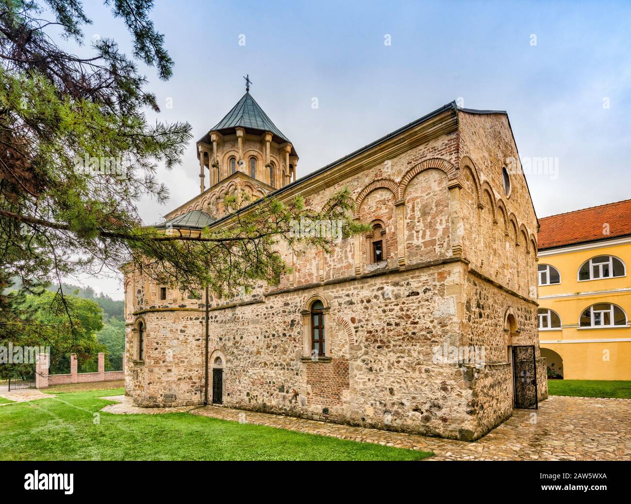 Church, 16th century, Byzantine style, Novo Hopovo Monastery, Serbian ...