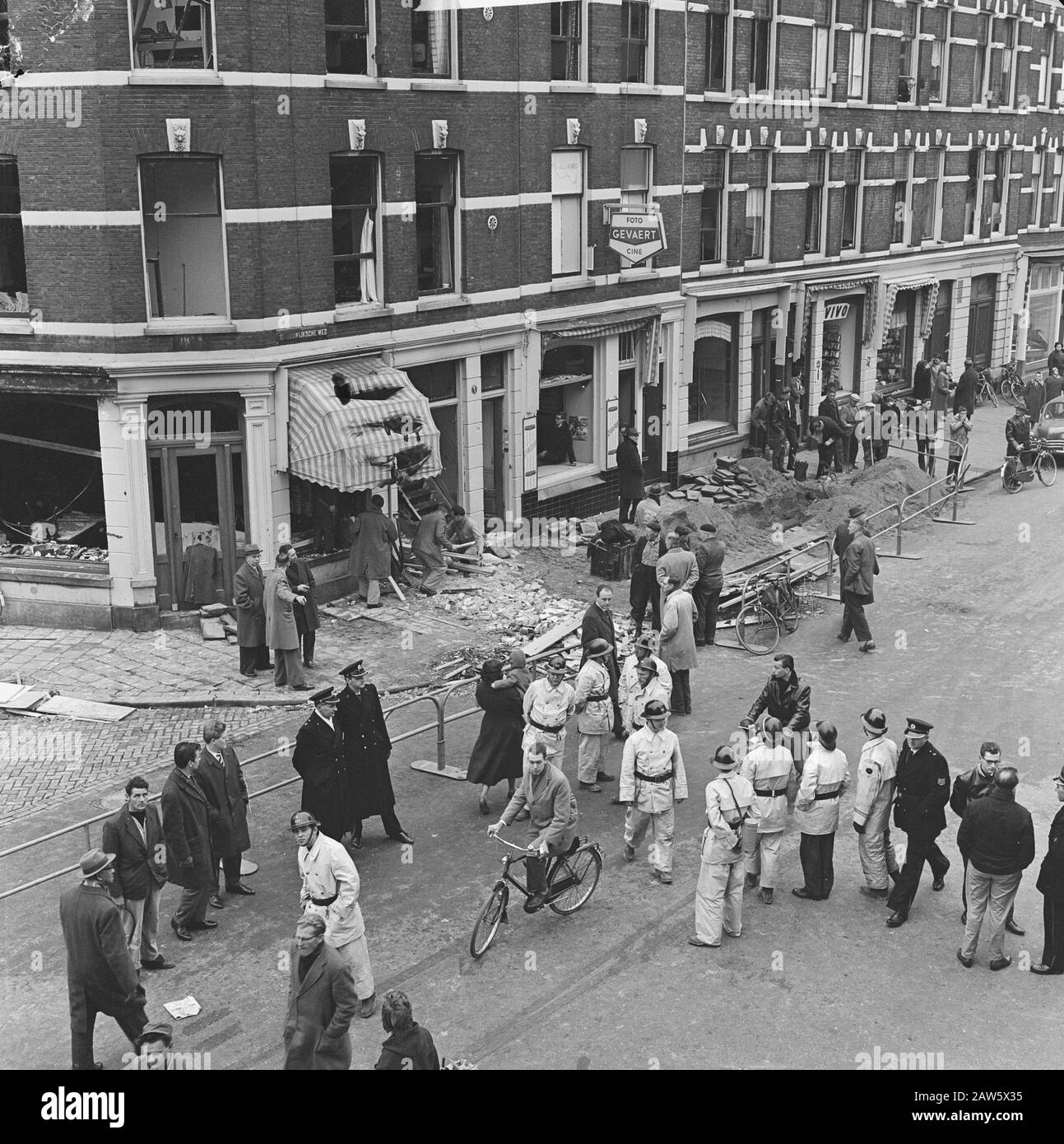 Subterranean gas explosion in Rotterdam Date: April 16, 1962 Location ...